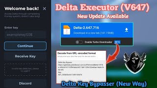 Delta Executor New Version Available 2 647 No Key Key Bypass Delta ...