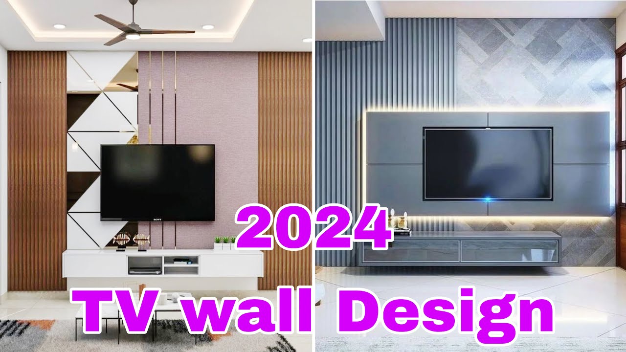 2024 TV Wall design Ideas | Modern TV Wall Unit 2024 | Wall Unit ...
