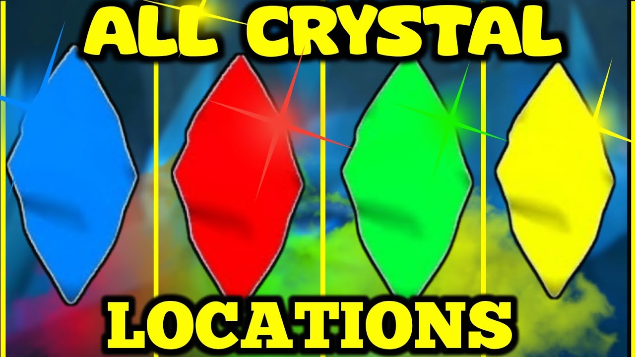 How to Find All 4 Crystals Quickly — All Crystals Location Revealed ...