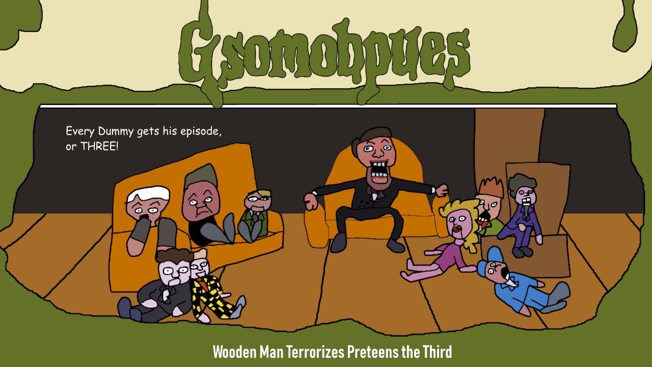 Terribly Animated Goosebumps: Wooden Man Terrorizes Preteens the Third ...