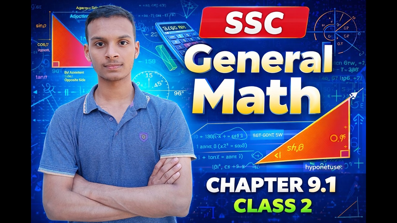 SSC General Math 9.1 full class Part 2 | #foryou #mathematics - YouTube