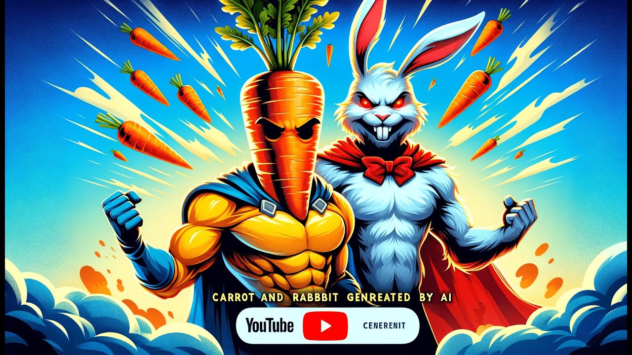 Carrot x Rabbit | Image generated by AI #ai #aiart - YouTube