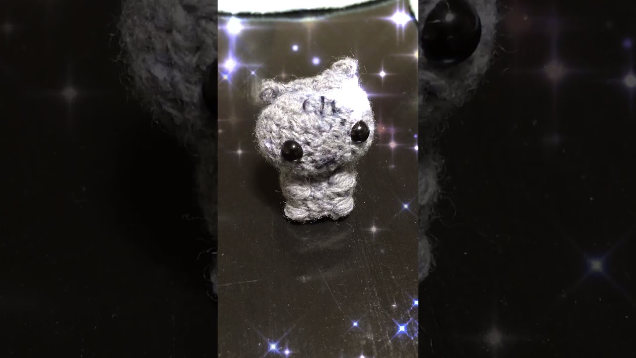 Moshi Moshi ʕ•ᴥ•ʔ cute cat (made it myself!) - YouTube