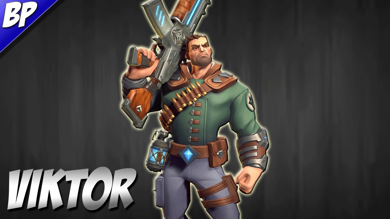 Paladins Viktor Gameplay! (No Loadout) - YouTube