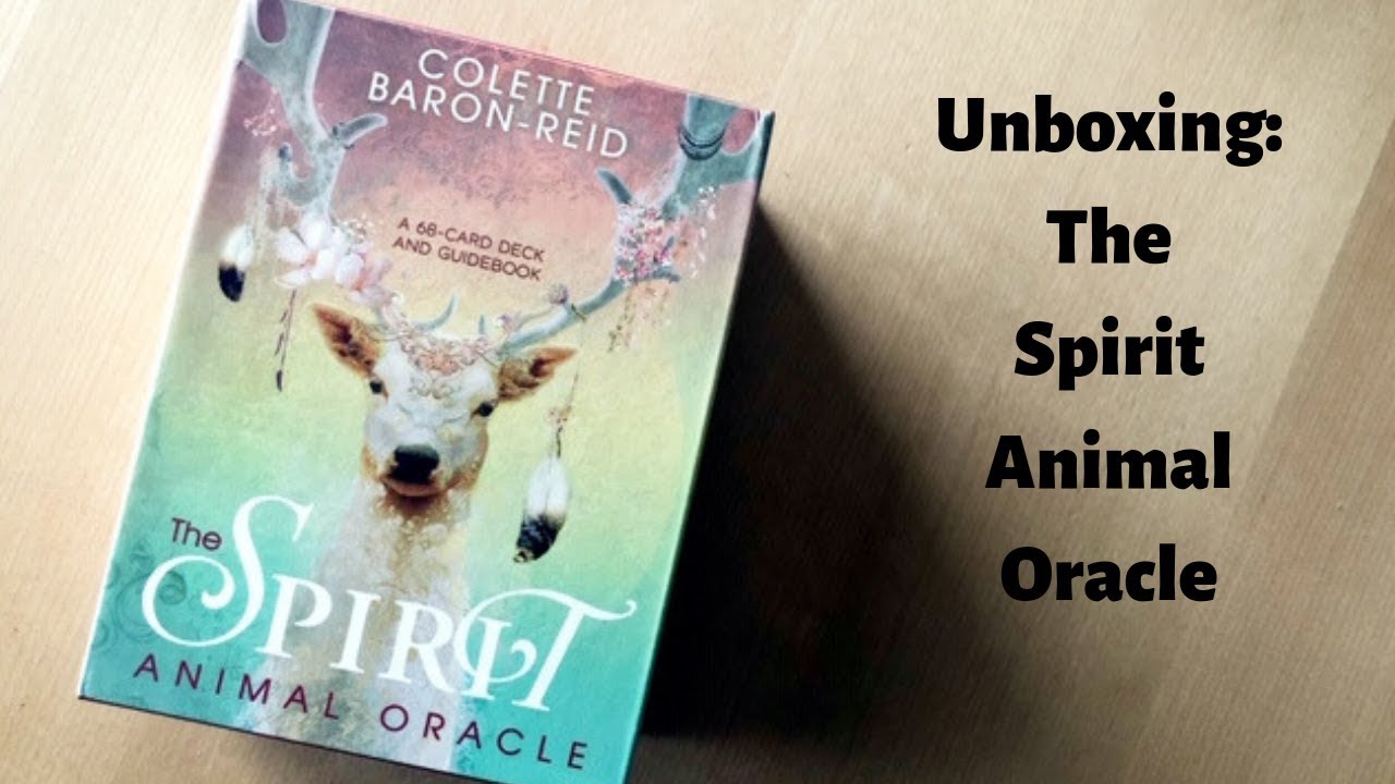 Unboxing: The Spirit Animal Oracle Cards - YouTube
