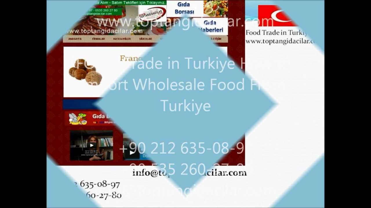 Mat Trade i Tyrkia, Slik importerer Engros Food Fra Tyrkia - YouTube