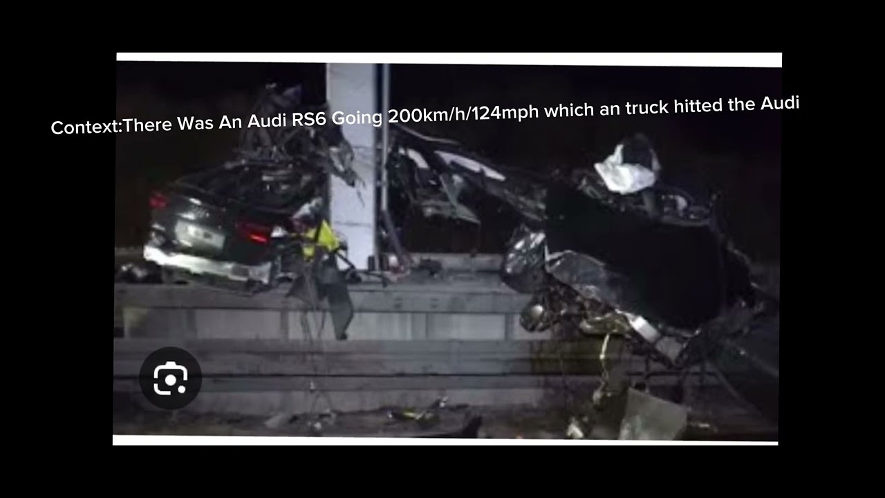 Audi RS6 Crash Germany-Autobahn - YouTube
