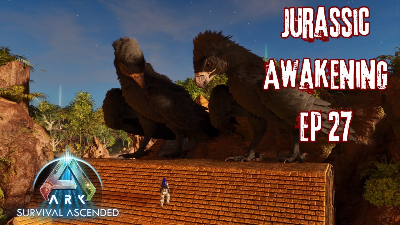 Finding a BIG man Ark Ascended: Jurassic Awakening Mod Solo Gameplay Ep ...