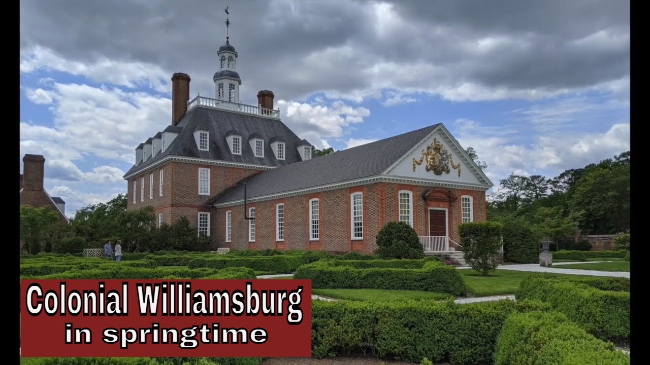 Colonial Williamsburg in springtime - YouTube