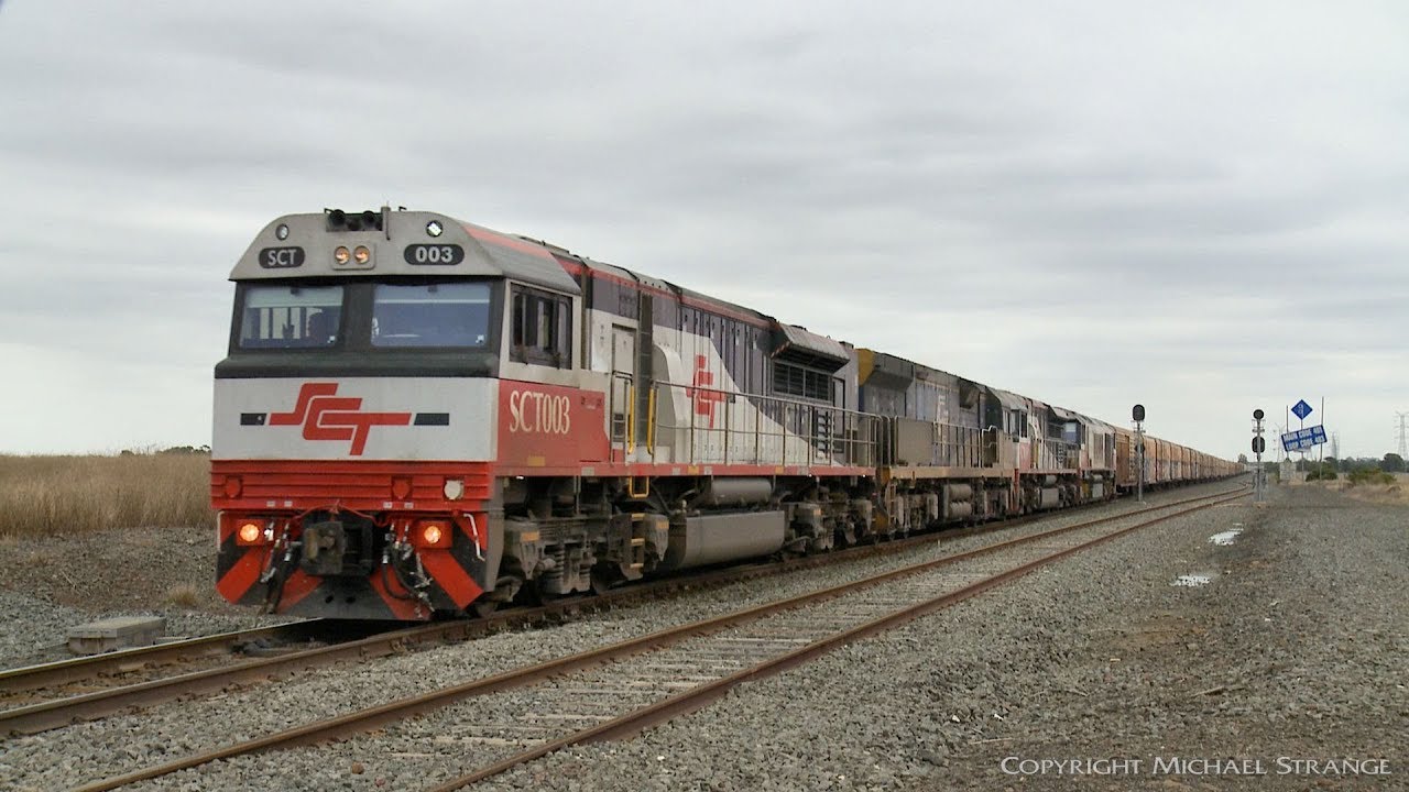 5PM9 SCT Containers & Boxcars - PoathTV Australian Trains & Railways ...