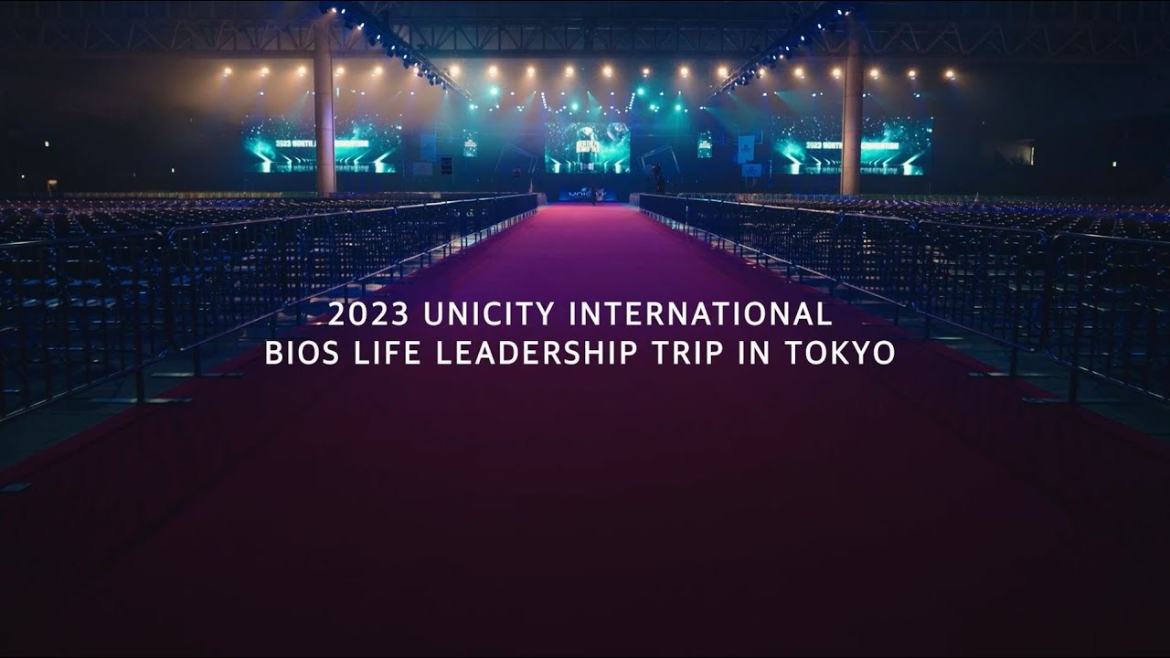 2023 Unicity International Bios Life Leadership Trip in Tokyo - YouTube