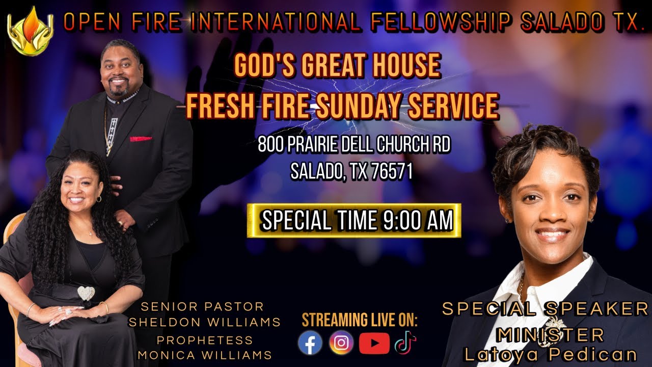 SUNDAY FRESH FIRE SERVICE | SERIES TITLE: THE NEXT LEVEL! - YouTube