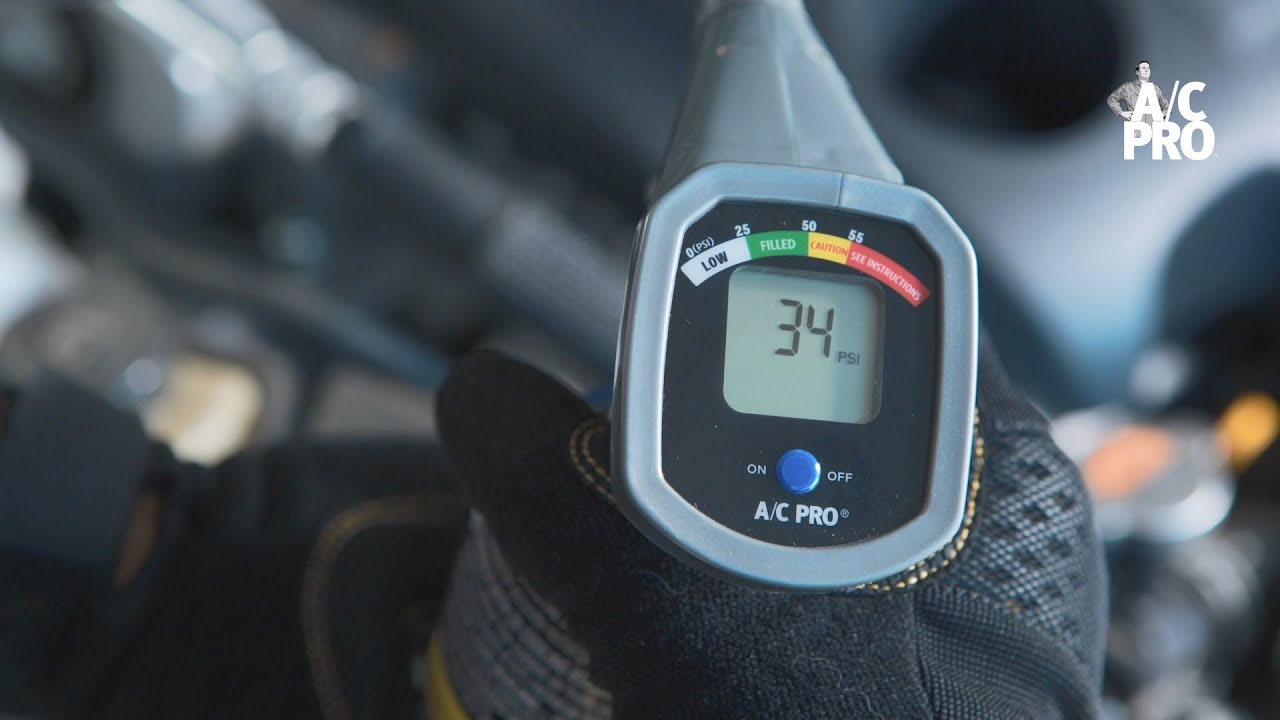 A/C Pro Digital Gauge Tutorial: How to recharge your car with A/C Pro - YouTube