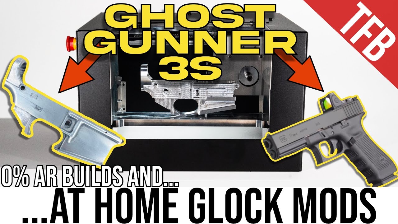 DIY Pistol Optic Cuts (and 0% AR Receivers!): The Ghost Gunner 3S - YouTube