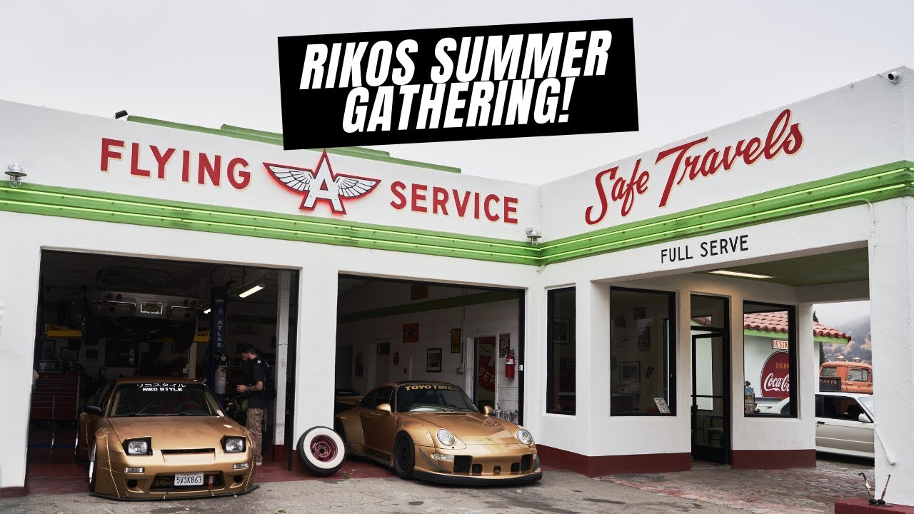 Rikos Summer Gathering! Niles Flying A Meet! - YouTube