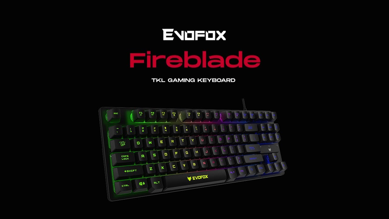 EvoFox Fireblade Gaming Keyboard | Best Gaming Keyboard | Keyboard ...