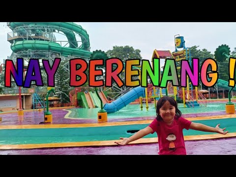 NAY BERENANG DI WATERBOOM TERPANJANG VIRAL GUYS | Nay and family