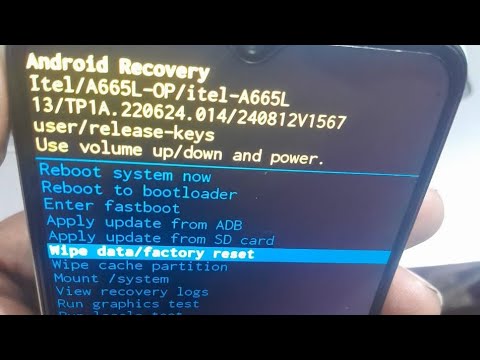 all itel A70 hard reset its working 💪 100% - YouTube