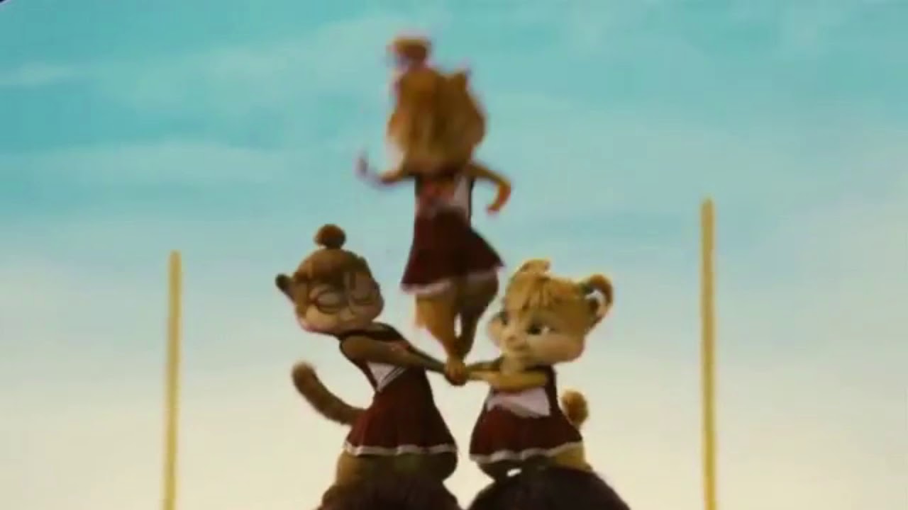 Chipettes Cheerleading Scene - YouTube