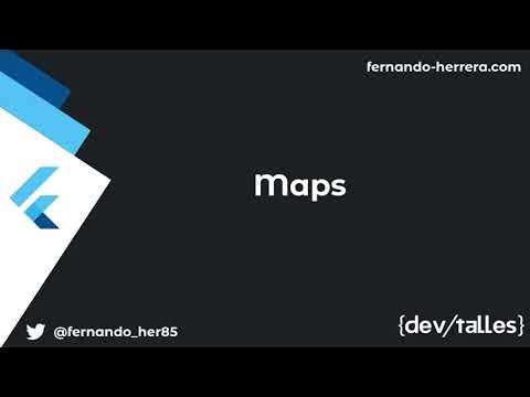 [S2/L05] Flutter Móvil: De cero a experto 2023 | Dart - Maps - YouTube