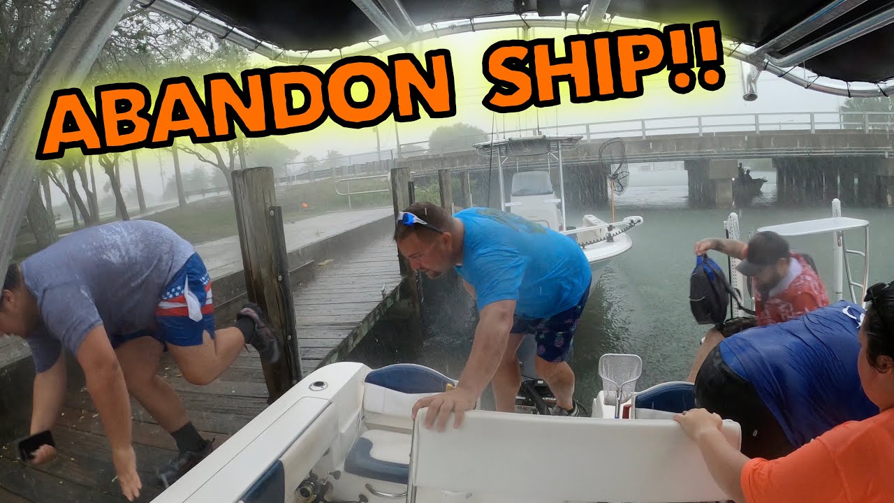 Fishing trip turns into boat ramp CHAOS!! - YouTube