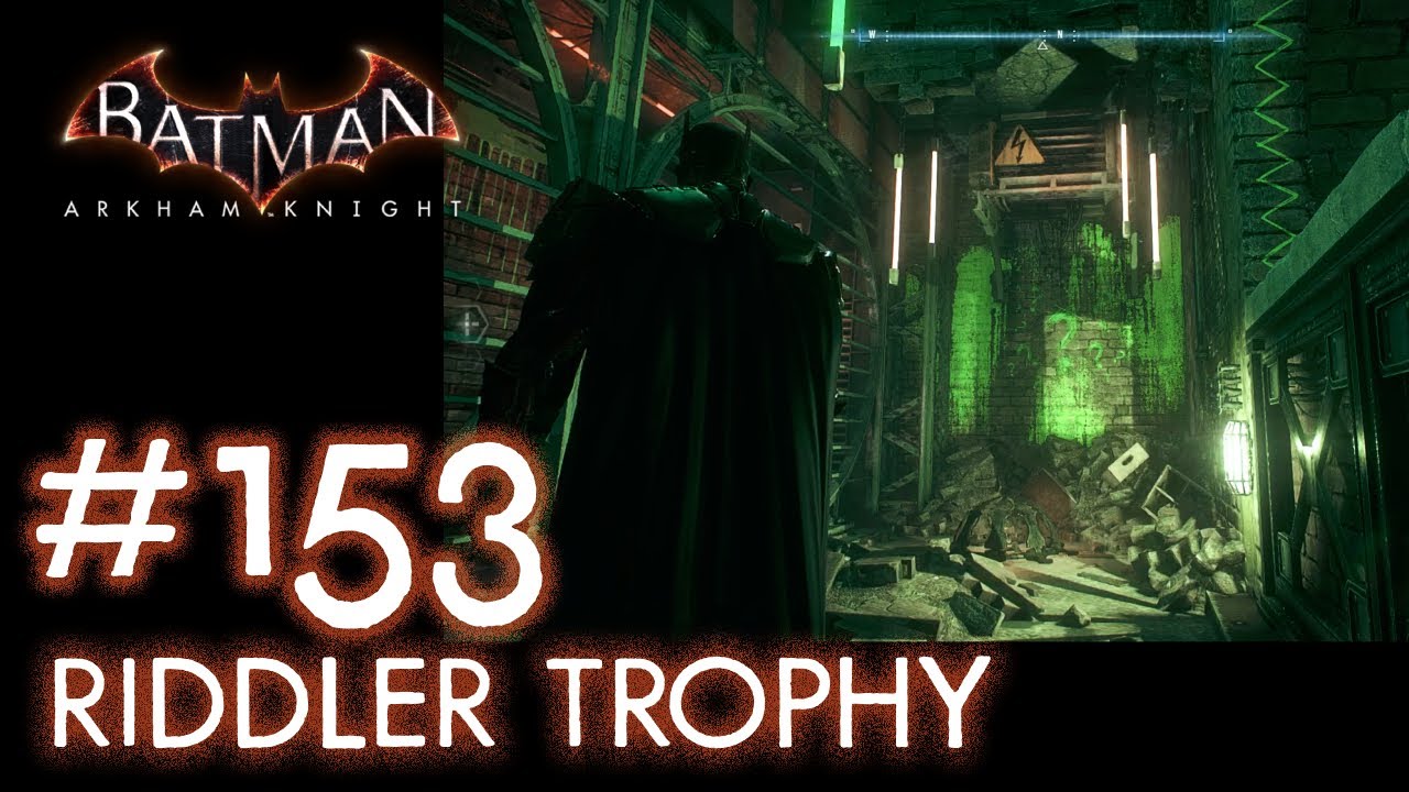 BATMAN: ARKHAM KNIGHT - Riddler Trophy #153 - Miagani Island - YouTube