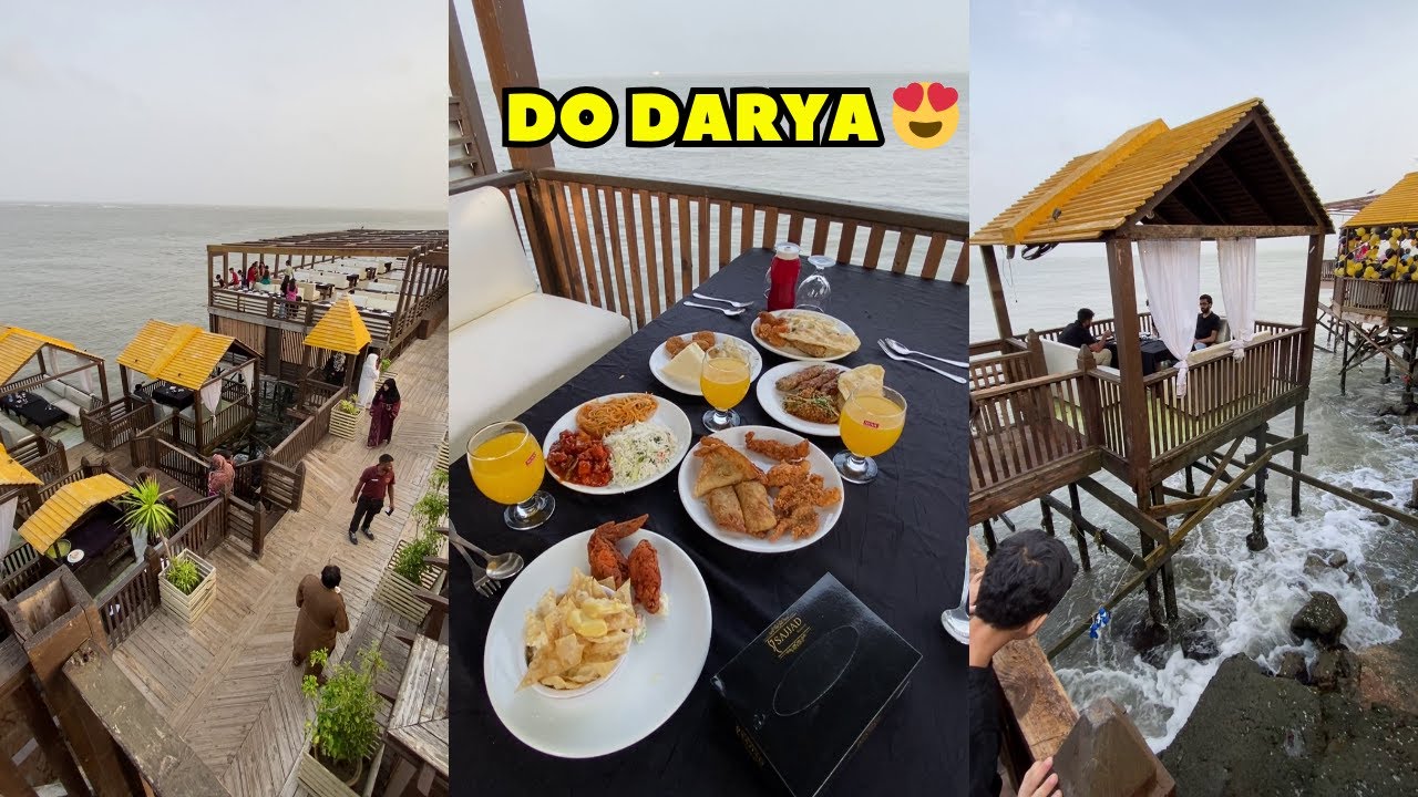 Do Darya ka view aur Hi-Tea Buffet 😍 | Buffet mein 40+ items mujood😲 - YouTube