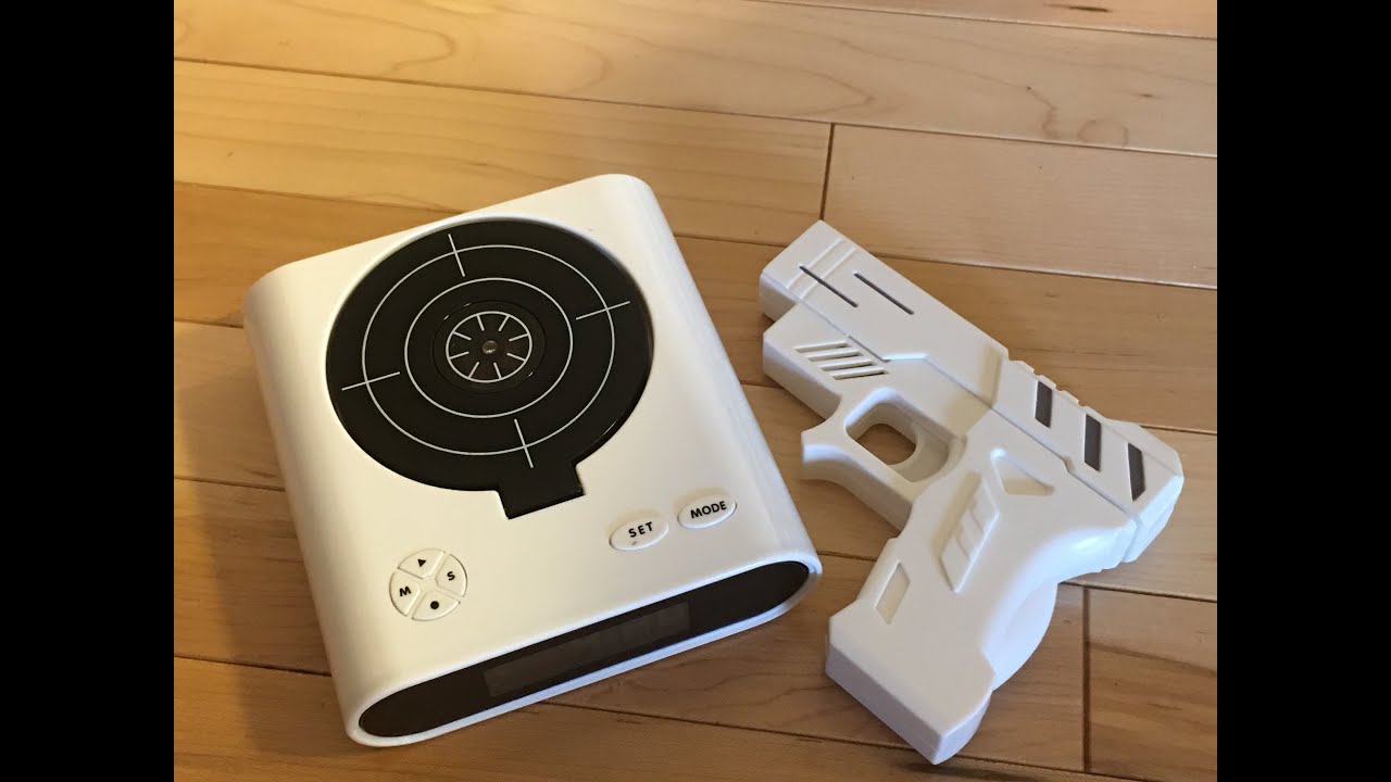 Cool Alarm Clocks Gun