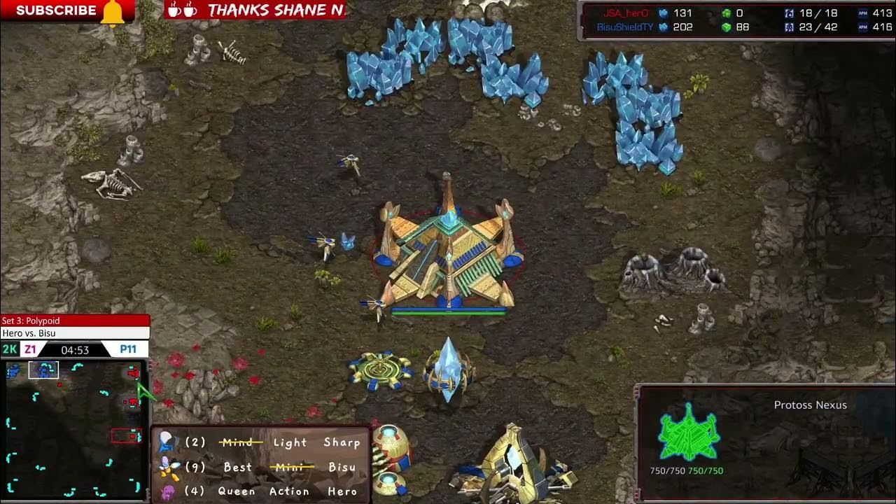 KCM 2024 S1 W6 Set 3 @ Polypoid | Starcraft Commentary - YouTube