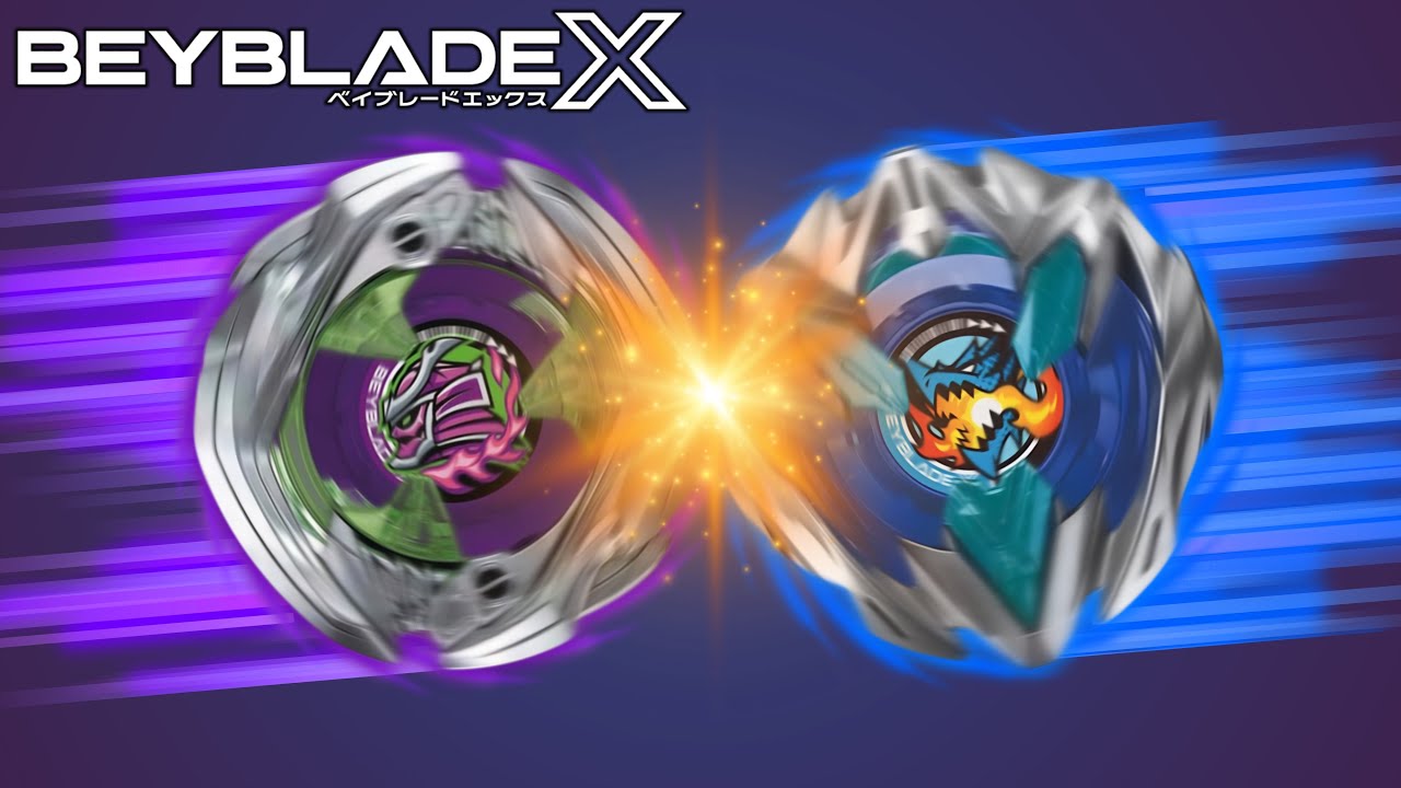 Tenka VS Blader X! Samurai Saber 2-70L VS Dran Buster 1-60A | Beyblade ...