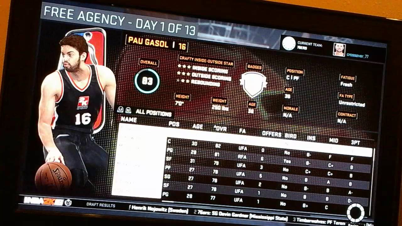 NBA 2K 16 REBUILDING CHALLENGE #1 PHILADELPHIA 76ERS - YouTube