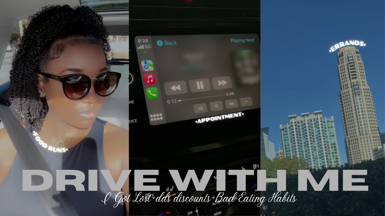 DRIVE WITH ME (APPOINTMENT+I GOT LOST+ ERRANDS)| Xanthe Naomi - YouTube