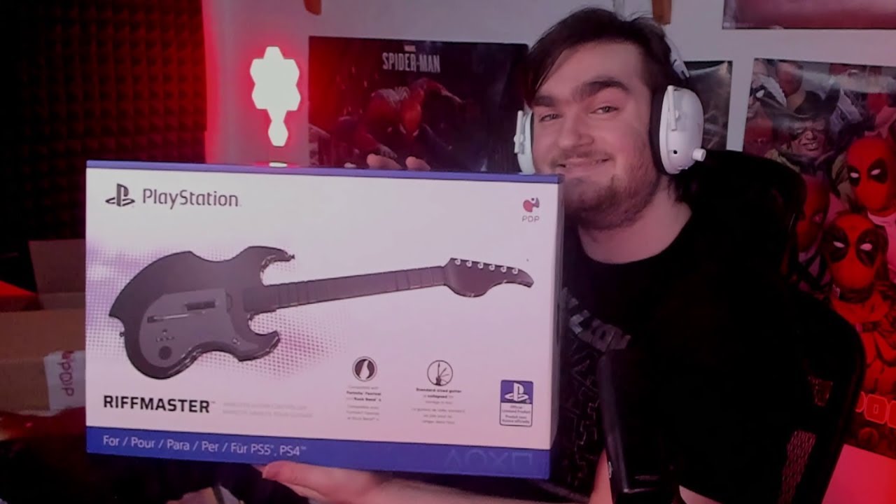 Unboxing the New PDP Riffmaster Guitar Controller(and testing it) - YouTube