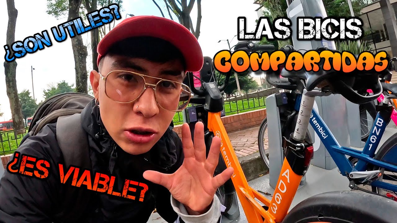 COMO SON LAS NUEVAS BICICLETAS COMPARTIDAS EN BOGOTA ft crissinlimite ...