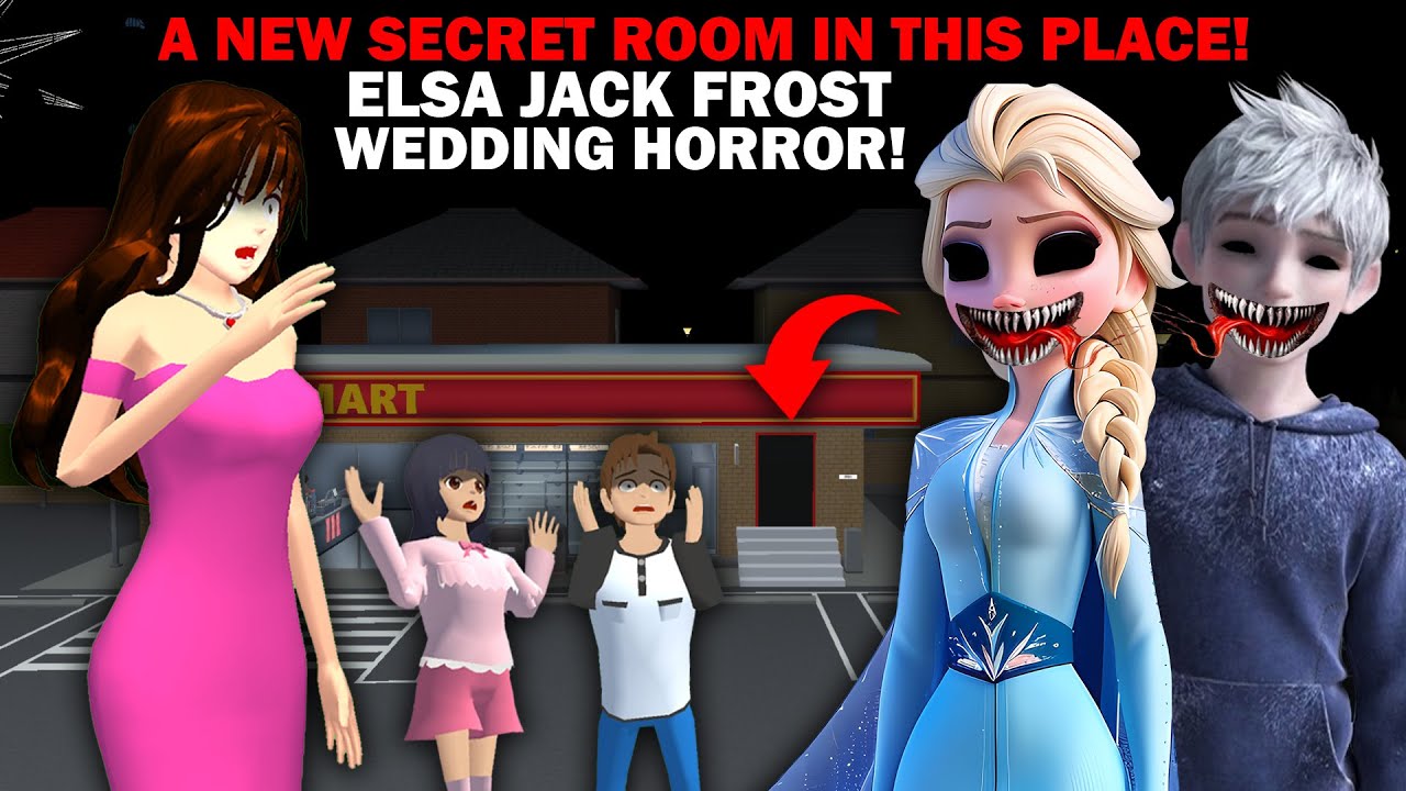 Theres Elsa Jack Frost Wedding Haunted Horror Secret Room In This Place Sakura School