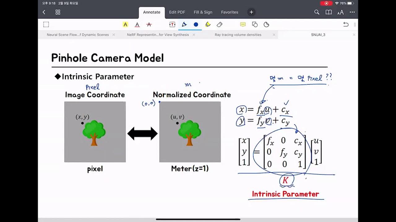 [SNUAI Study] Neural Scene Flow Fields for Space-Time View Synthesis of Dynamic Scenes - YouTube