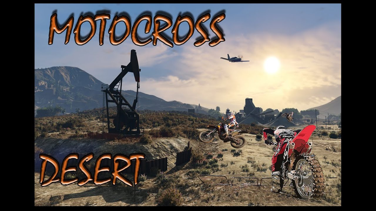 GTA 5: Motocross DESERT SKILL - YouTube