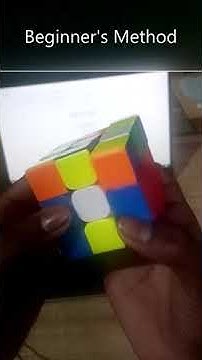 Beginners method VS Advanced method #cubing #speedcubing #rubikscube #vs - YouTube