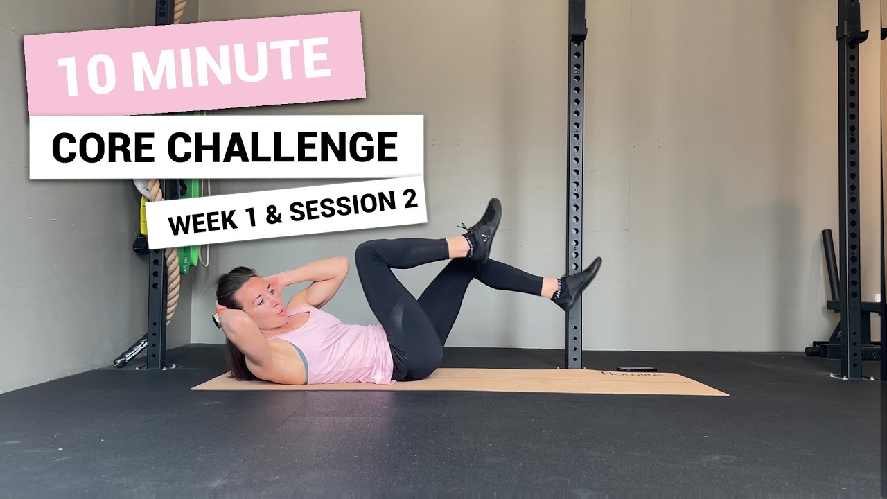 4 WEEKS CORE CHALLENGE WEEK 1 SESSION 2 | TEAM LOST - YouTube
