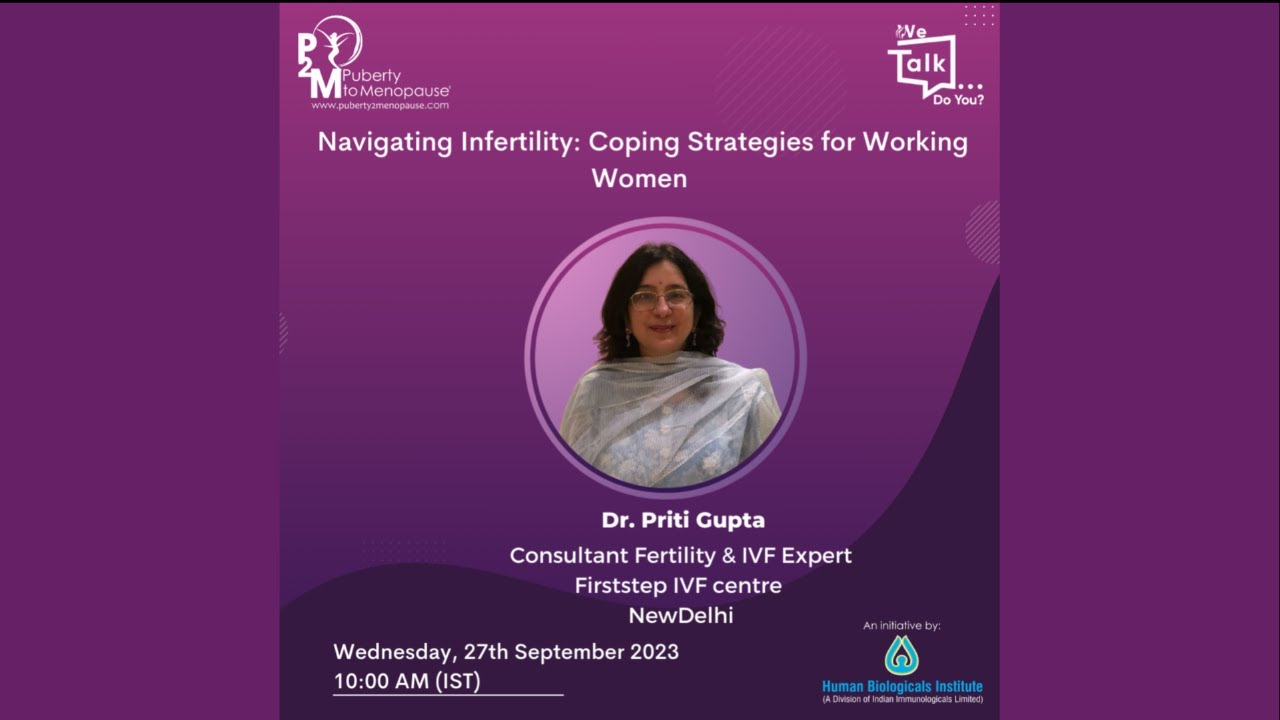 Navigating Infertility: Coping Strategies for Working Women - YouTube