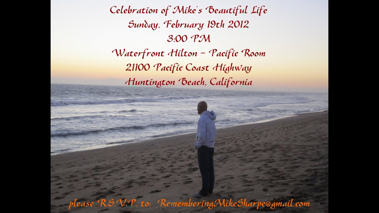 Patty Sharpe Remembers Michael at his Celebration of Life - YouTube