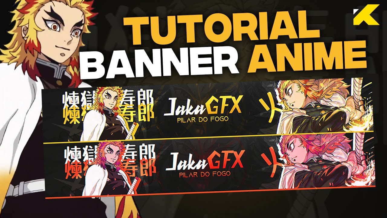 TUTORIAL BANNER ANIME! INICIANTE - YouTube