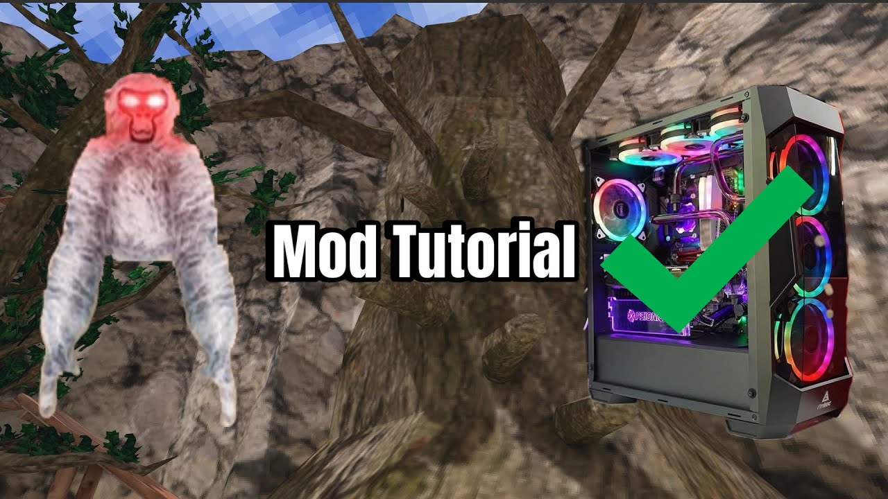 How to get MODS in Gorilla Tag (PC ONLY) - YouTube