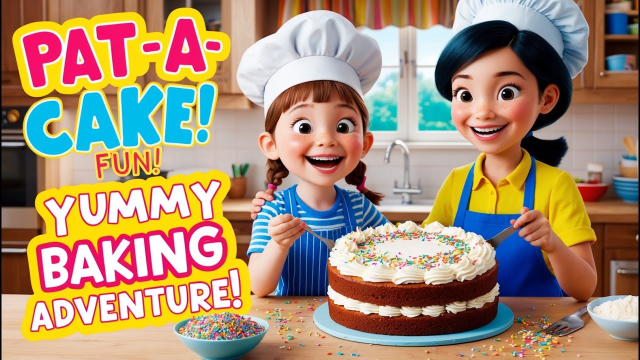 Pat-a-Cake Fun - Yummy Baking Adventure | Kids Songs and Nursery Rhymes ...