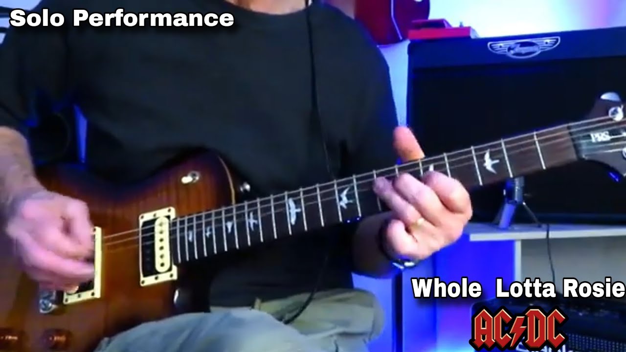 Solo Performance - Whole Lotta Rosie - AC/DC. Cover KDA - YouTube