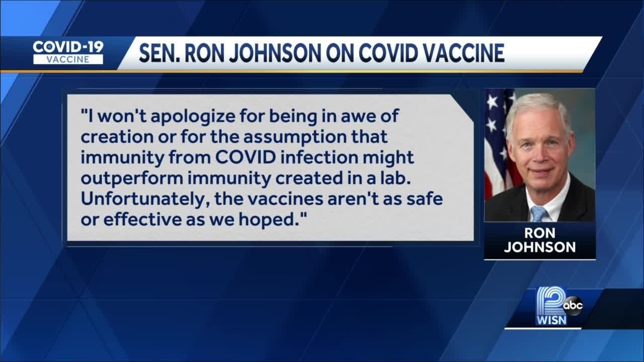 Sen. Ron Johnson on COVID-19 vaccine - YouTube
