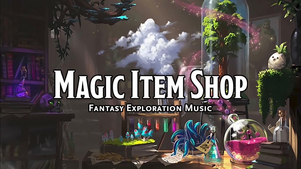 Magic Item Shop | D&D/TTRPG Music | 1 Hour - YouTube