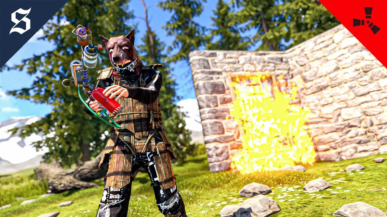 grinding flame raids on wipe day is always fun 🔥💪🏻 - RUST SOLO #1 S112 ...