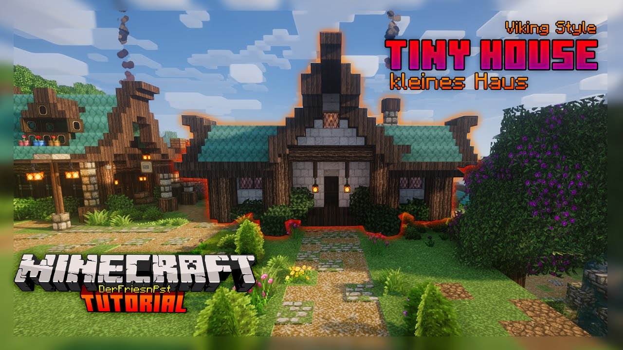 Minecraft - Tiny House - Tutorial - YouTube