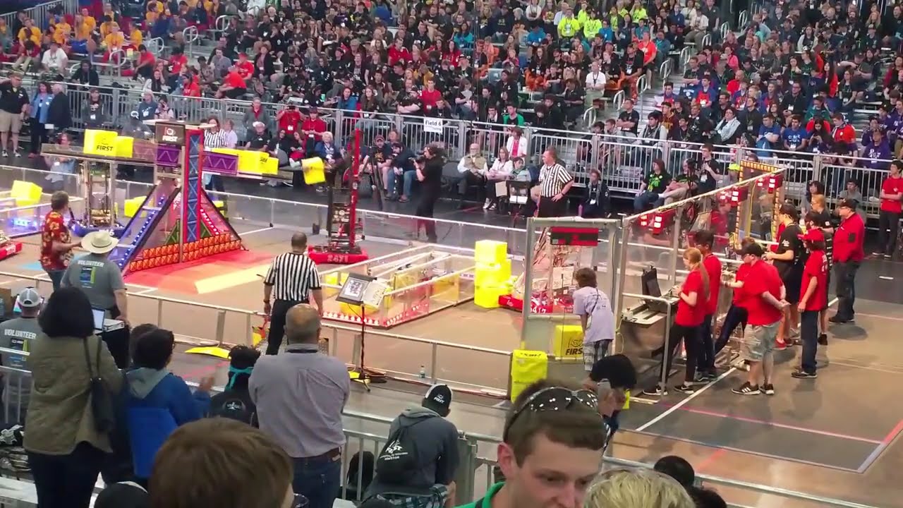 2018 FIRST FRC Houston Championship #2018tur qm98 team 5417 - YouTube